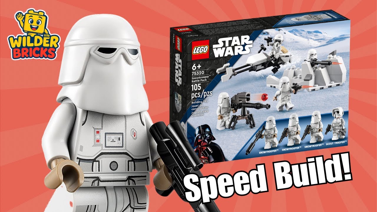 LEGO Star Wars Snowtrooper Battle Pack SPEED BUILD! (Set 75320) — Fast ...