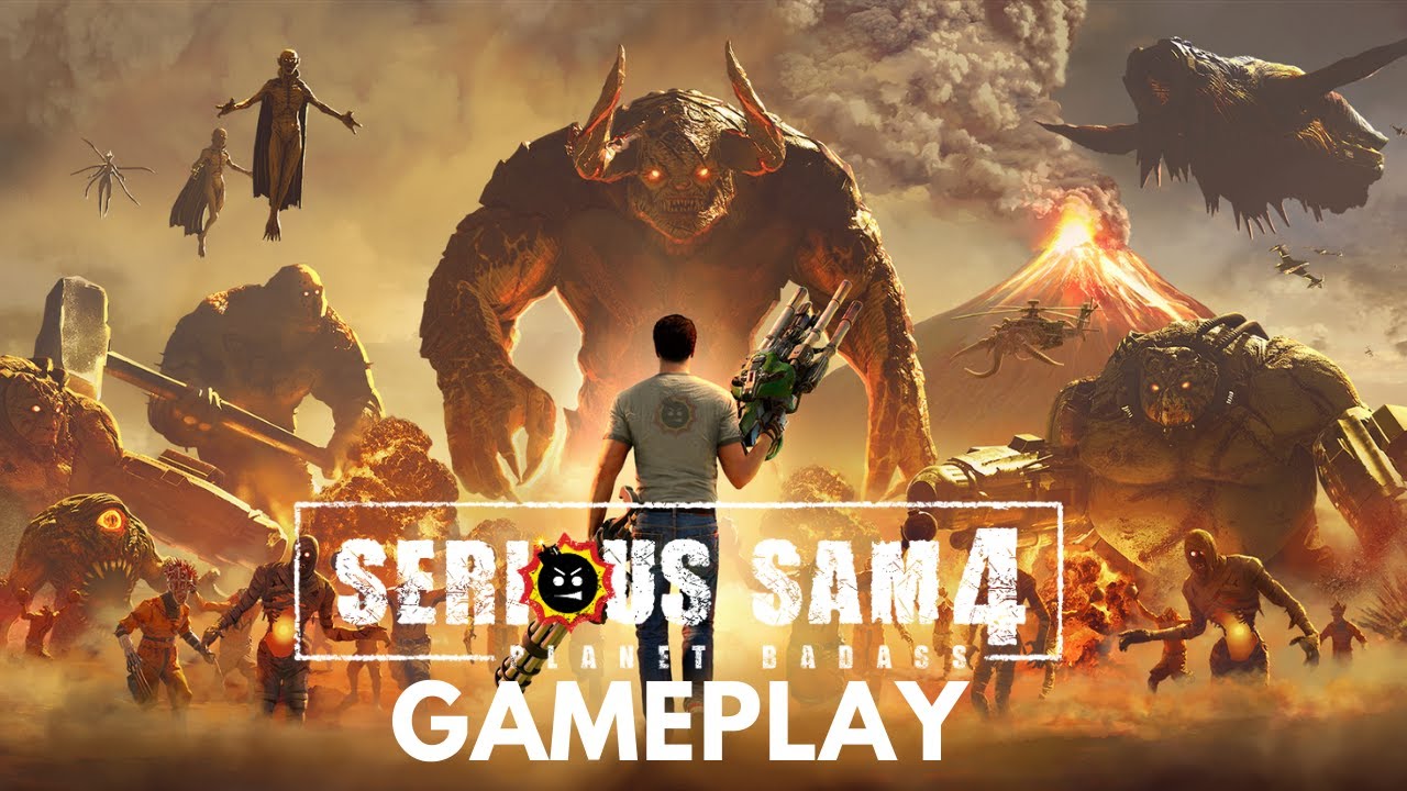 SERIOUS SAM 4 FIRST 30 Minutes of Gameplay (Classic FPS) | PC (HD,60FPS ...