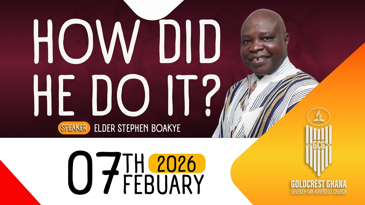 HOW DID HE DO IT ? | ELDER STEPHEN BOAKYE | GGC LIVE - YouTube