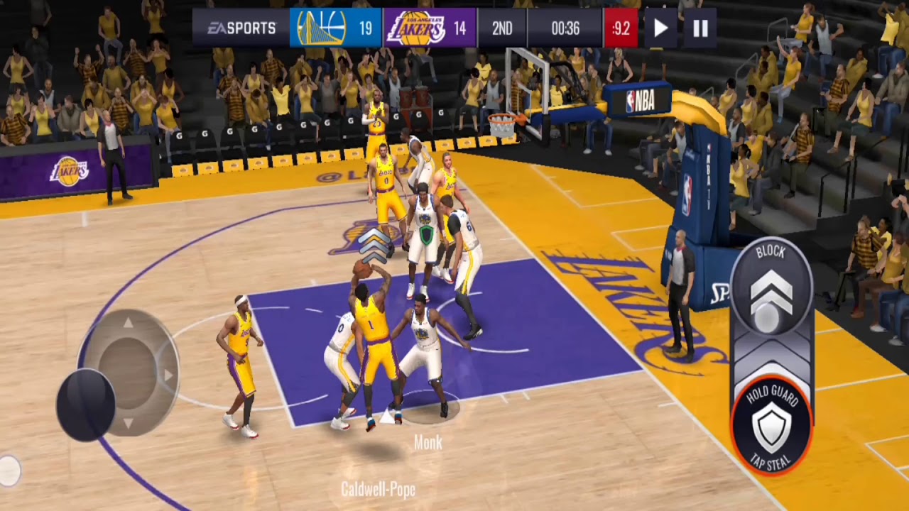 Nba live mobile gameplay - YouTube