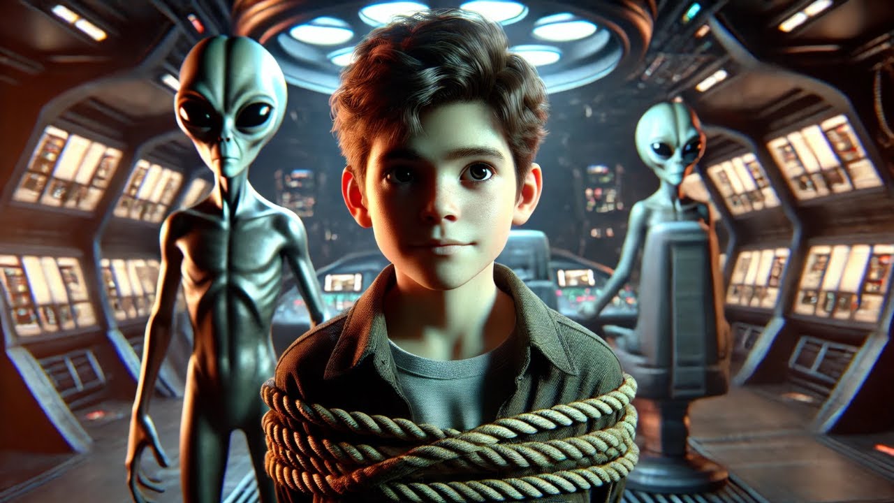 The Aliens captured the Human boy. But they had no idea what he was ...