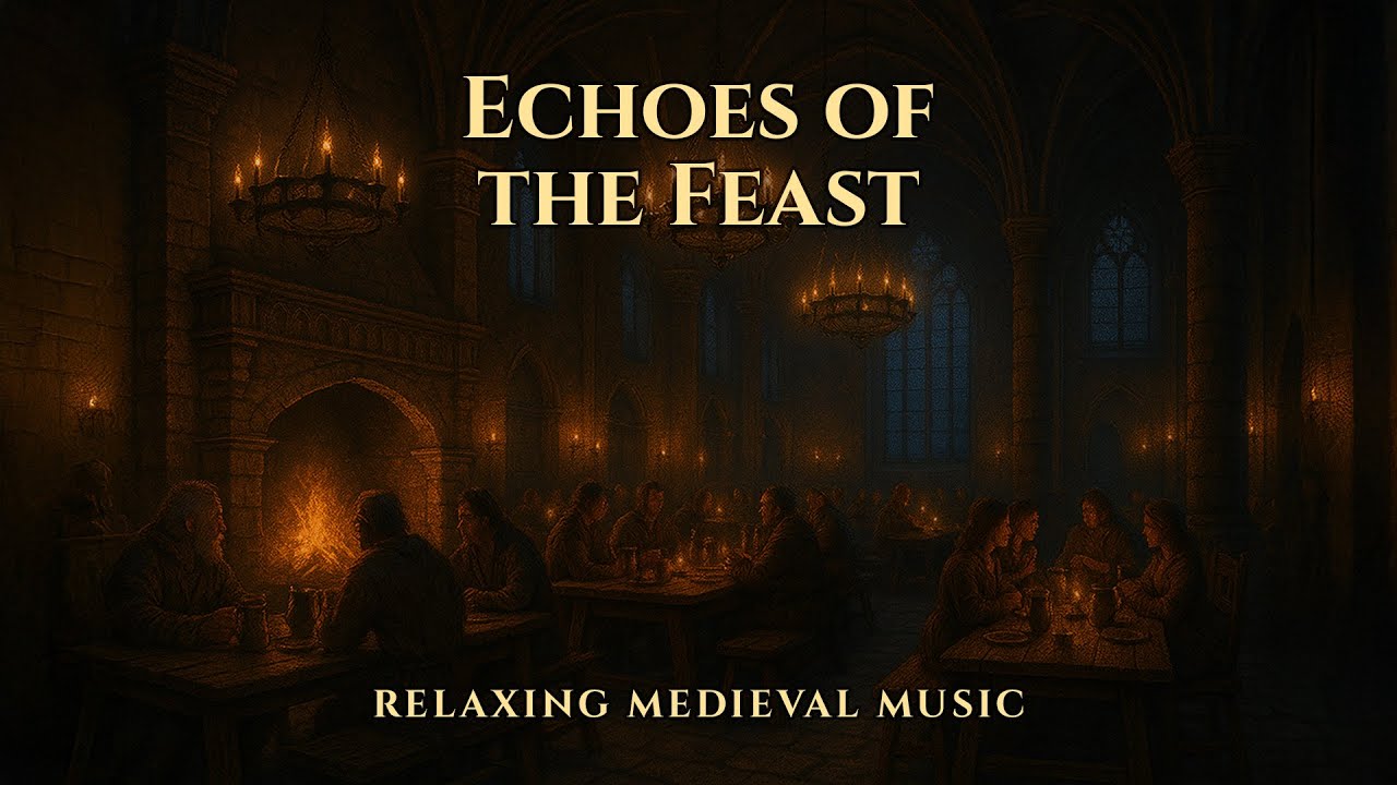Echoes of the Feast – Relaxing Medieval Castle Music | Fantasy Ambience ...