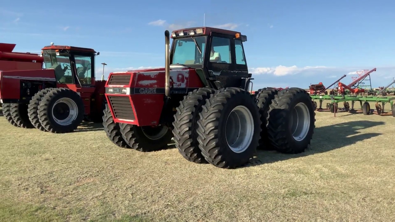 1986 Case IH 4694 4 WD Tractor - YouTube