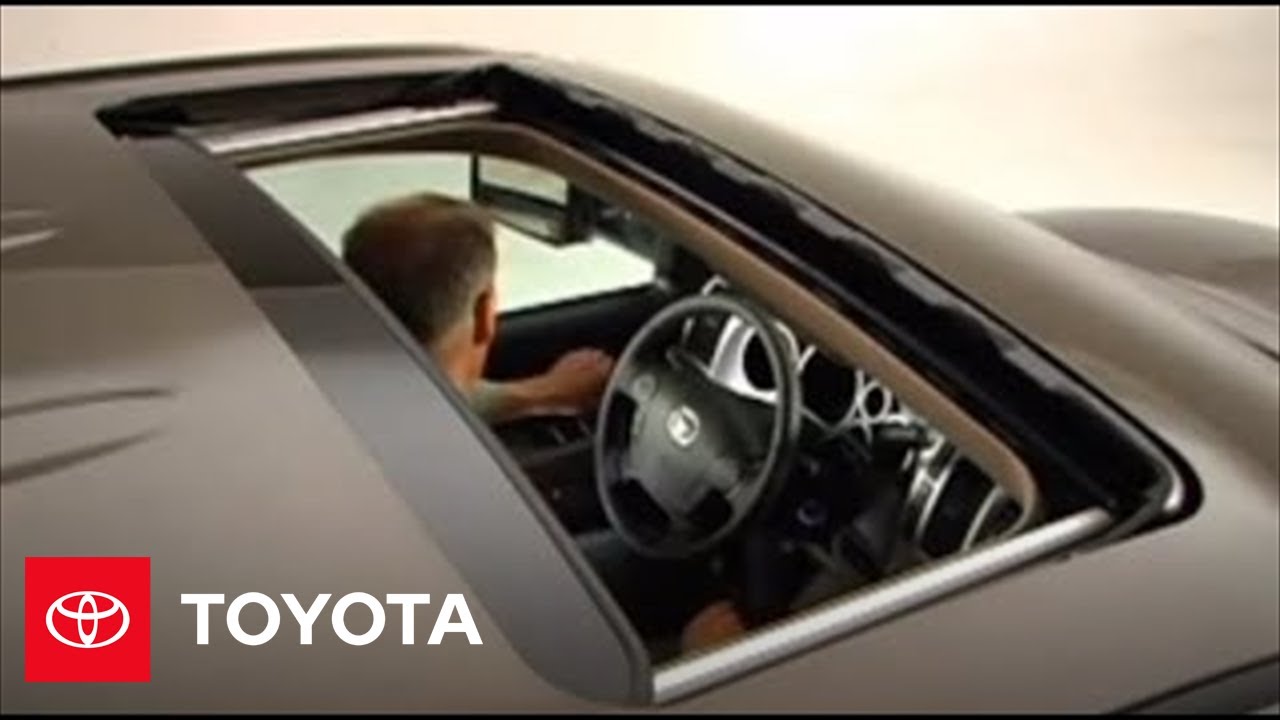 2007 - 2009 Tundra How-To: Moonroof - Open Reminder | Toyota - YouTube