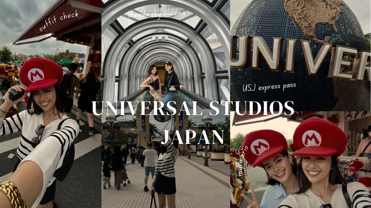 Ep. 3 How did we skip long lines at Universal studios japan? 🎢, umeda ...