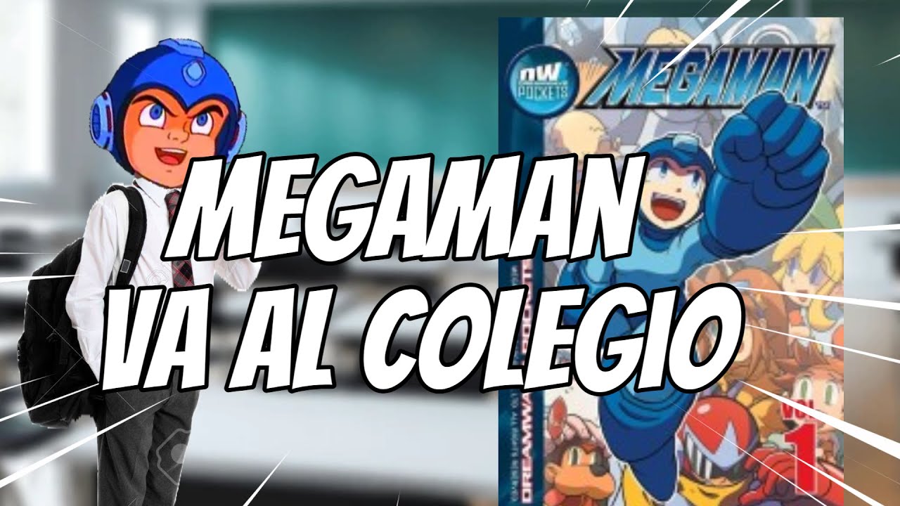 ¿Mega Man en la escuela? ¡El cómic inesperado de Dreamwave! (Parte 1 ...