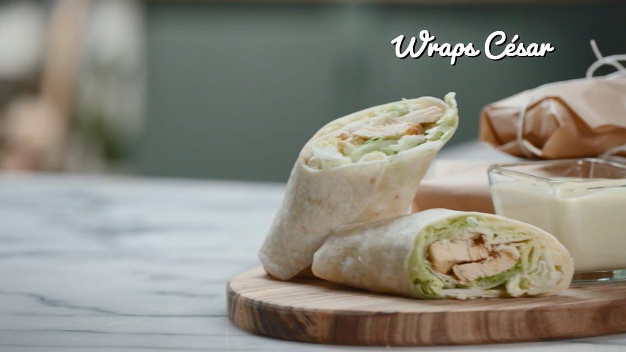 Wraps César | Os Segredos da Tia Cátia - YouTube