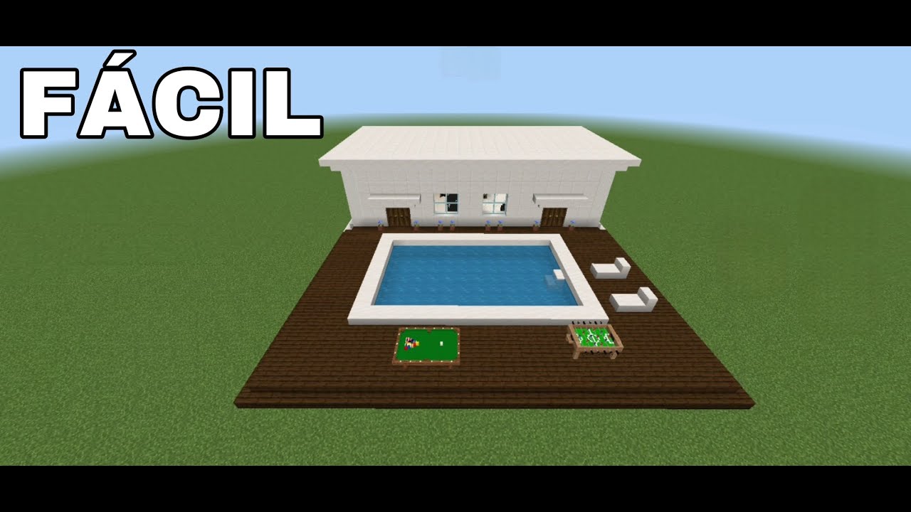 Como Hacer Una Casa Moderna En Minecraft Decoración Con El Decocraft