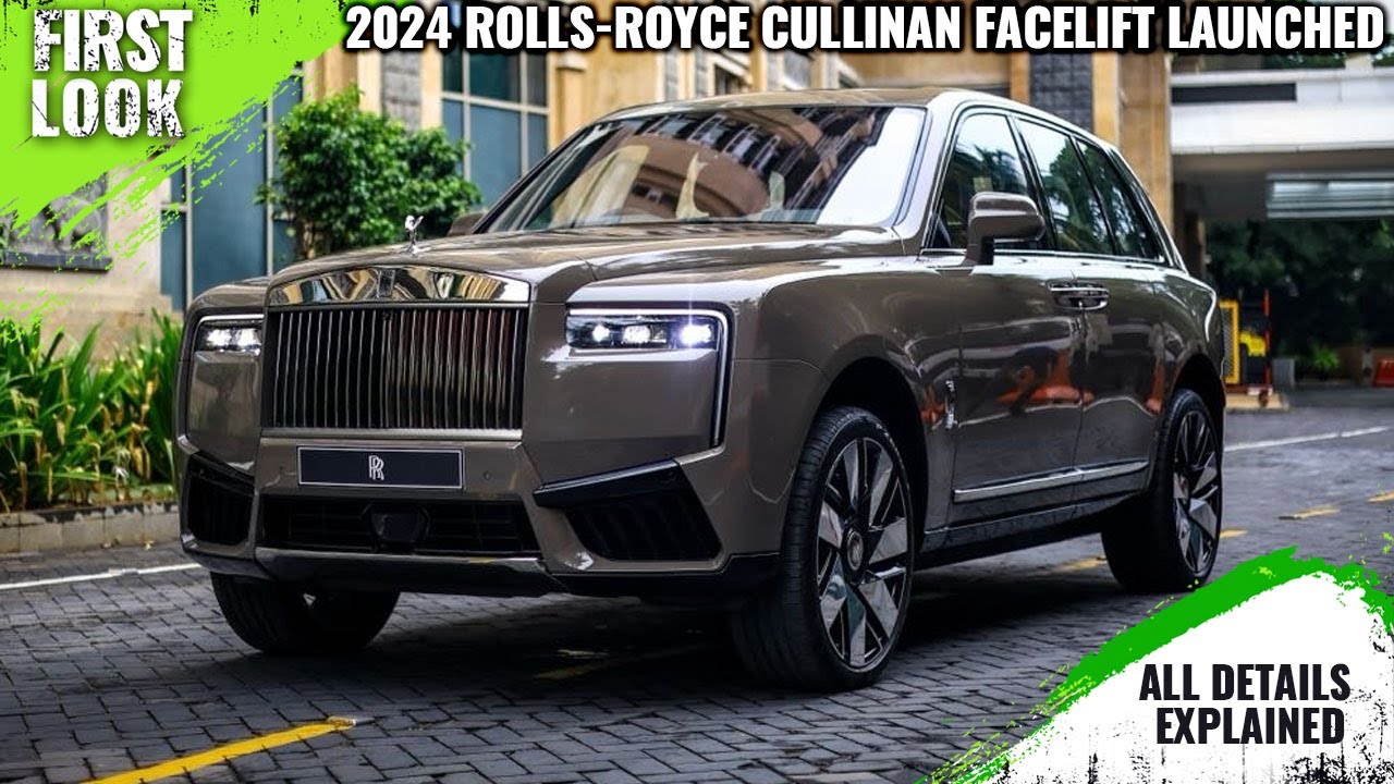Rolls-Royce Cullinan Series II Facelift Launched @ 10.50 Crores ...