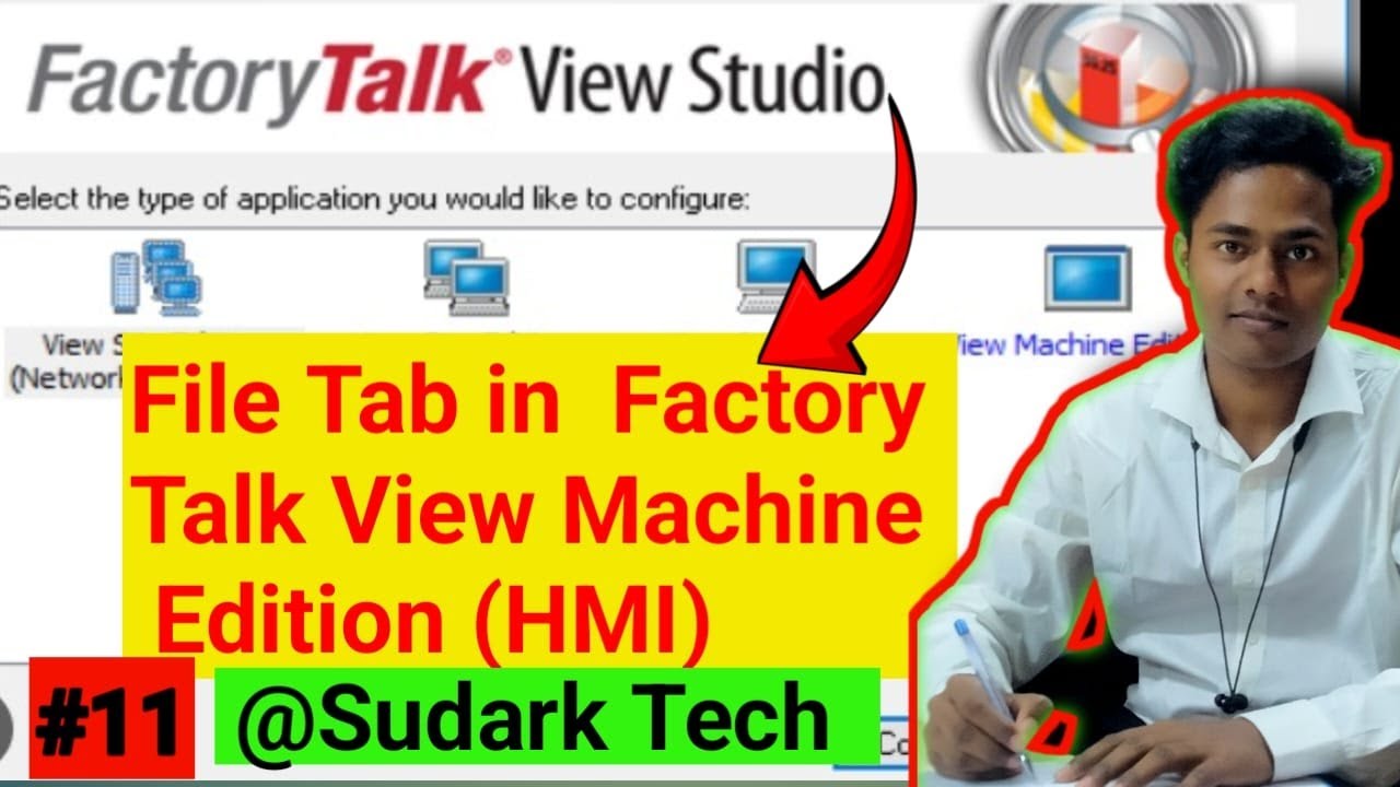 Factory Talk View Studio | File Tab in Machine Edition (HMI) | Rockwell ...