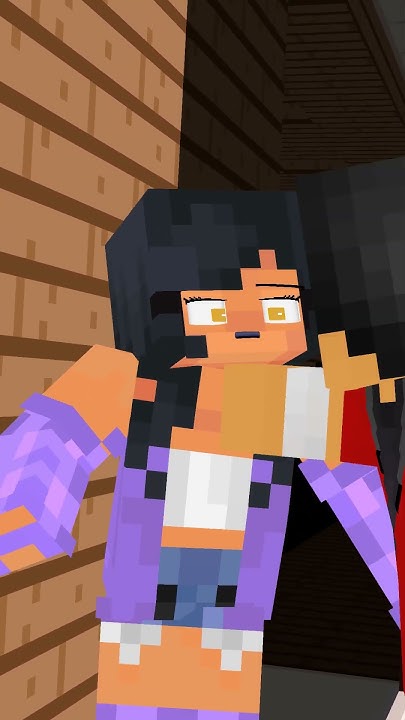 Aphmau The Kiss π Mine Imator Aphmau π And Aaron οΈ Minecraft Aphmau Shorts Youtube