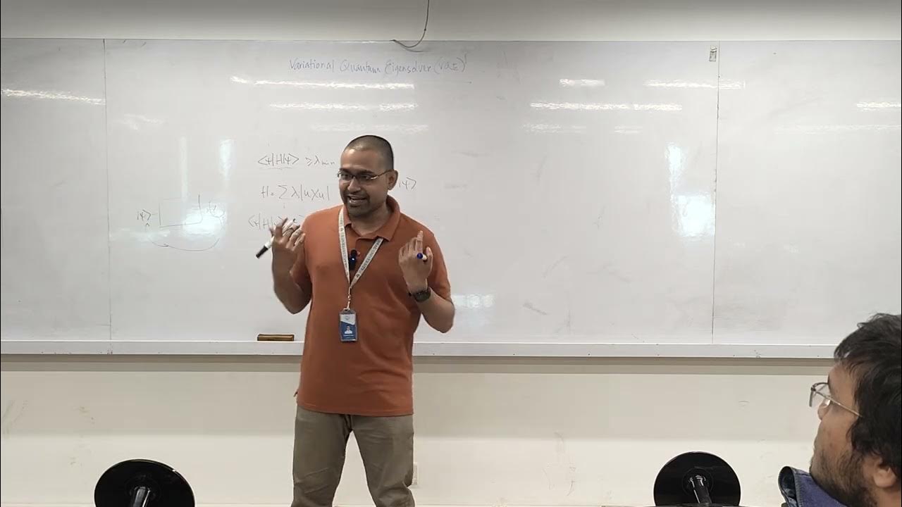 [CSE490] Quantum Computing 3 | Tutorial: Variational Quantum Eigensolver | 13 March '25 - YouTube