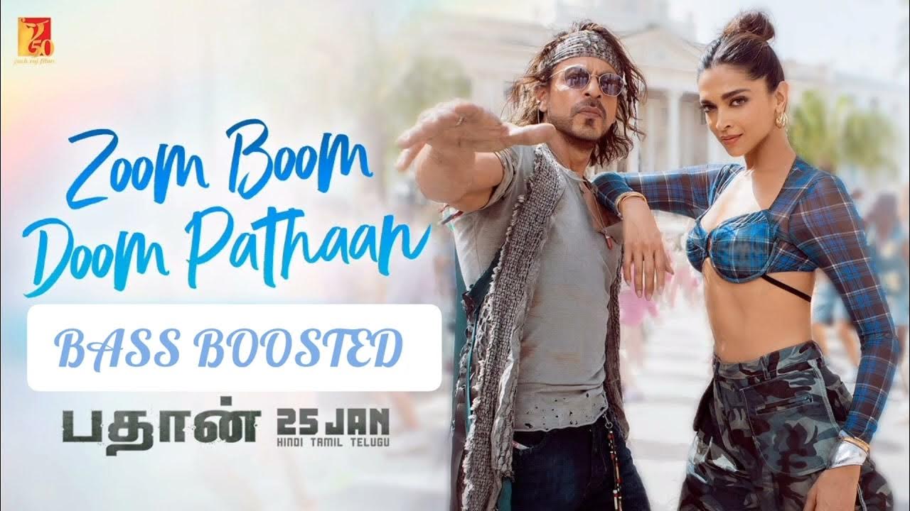 Zoom Boom Doom Pathaan BASS BOOSTED | Pathaan | Shah Rukh Khan, Vishal ...