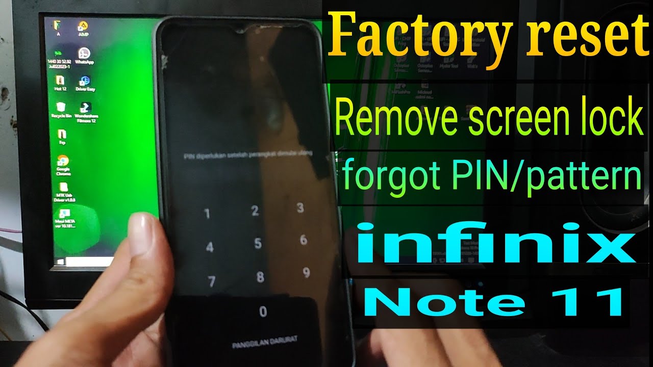 Factory reset Infinix Note 11 || Hard Reset Infinix Note 11 || Infinix ...