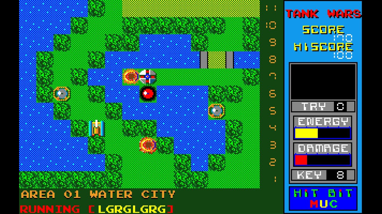 Sony SMC-777 Game: Tank Wars (1985) - YouTube