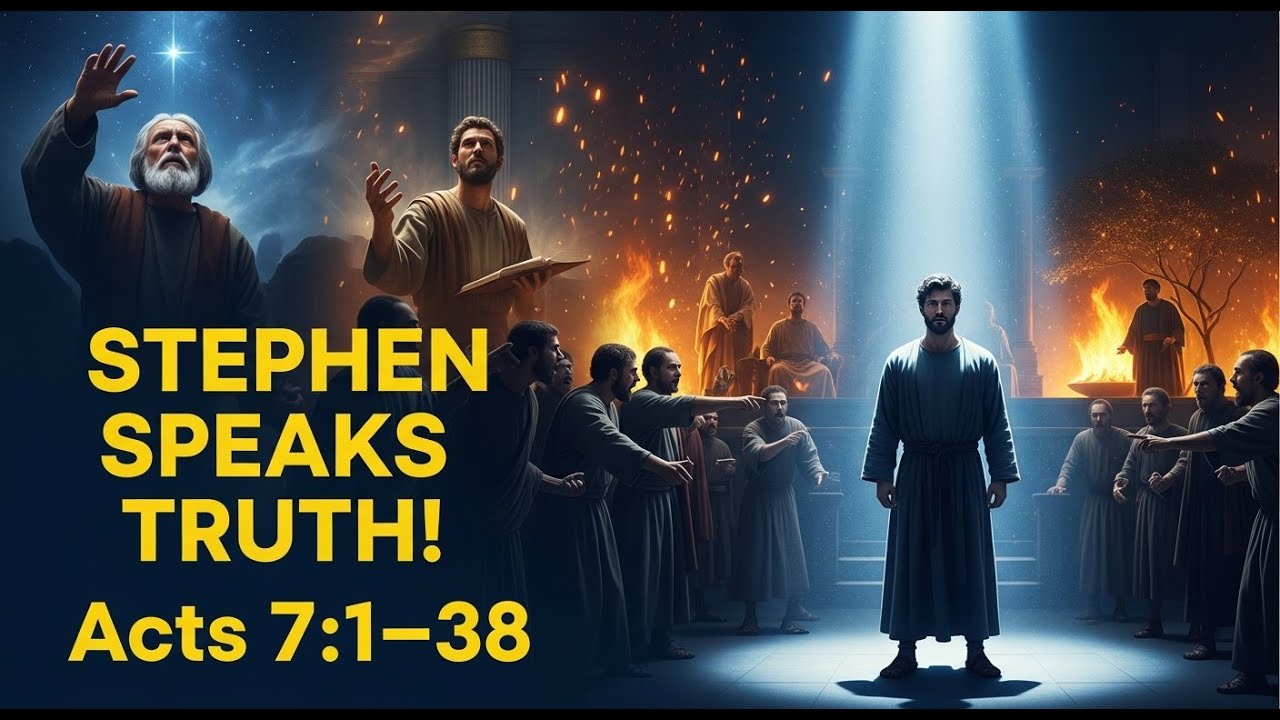 Acts 7:1–38 | Stephen’s Bold Defense Before the Sanhedrin – A Powerful ...