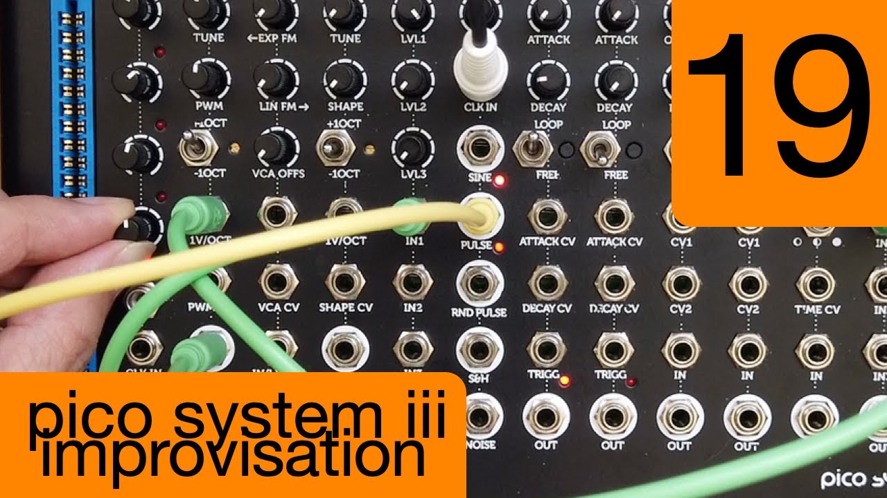 #19 Erica Synths Pico System iii Improvisation - YouTube