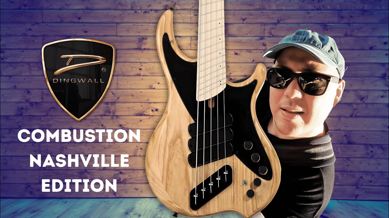 Dingwall Combustion Nashville Edition 5-String Bass Demo, Tones, Quick ...