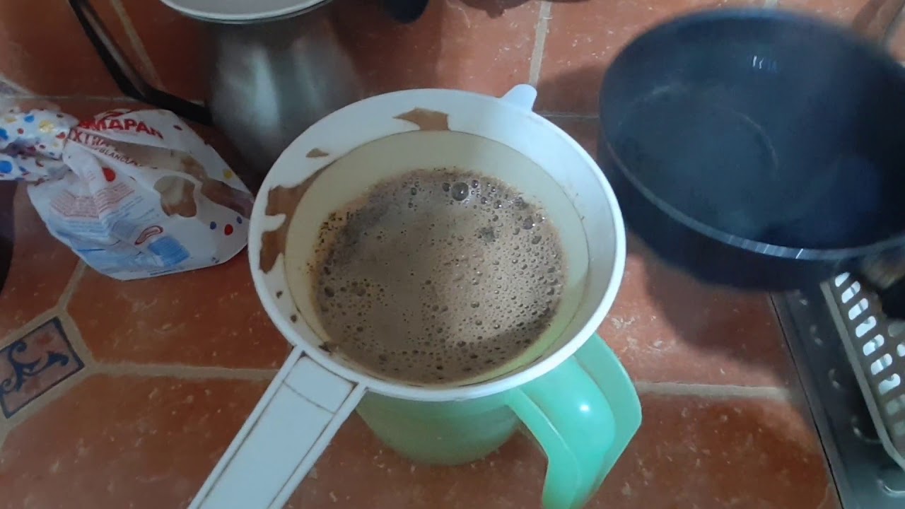 CAFÉ EN COLADOR - YouTube