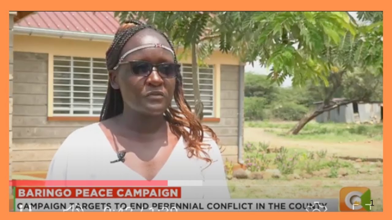 Baringo peace campaign launched to end conflict, empower women - YouTube