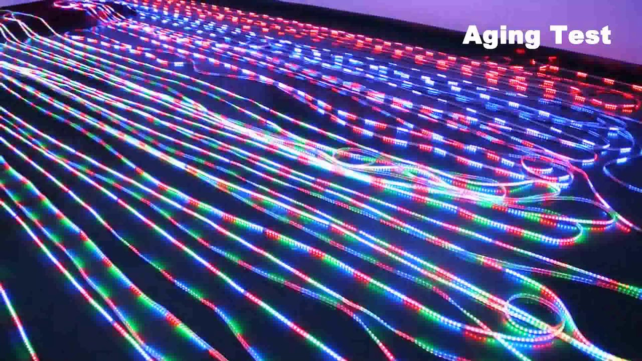High Voltage LED Strip Lights Production Line - YouTube