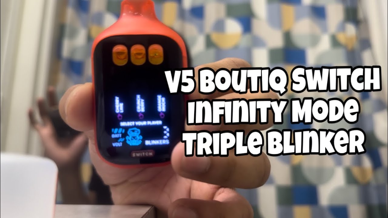 How To Use Boutiq Switch V5 Infinity Mode Triple Blinkers | Bathroom ...