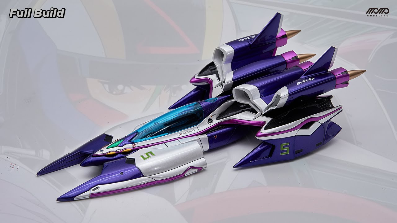 Cyberformula Ogre Super aero boost An-21 오거 부스터모드 완성 - YouTube