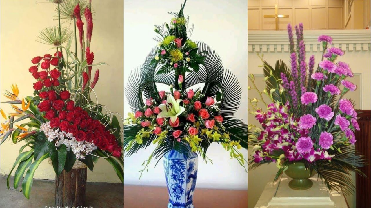 latest most beautiful fresh flower arrangement and decoration ideas ...