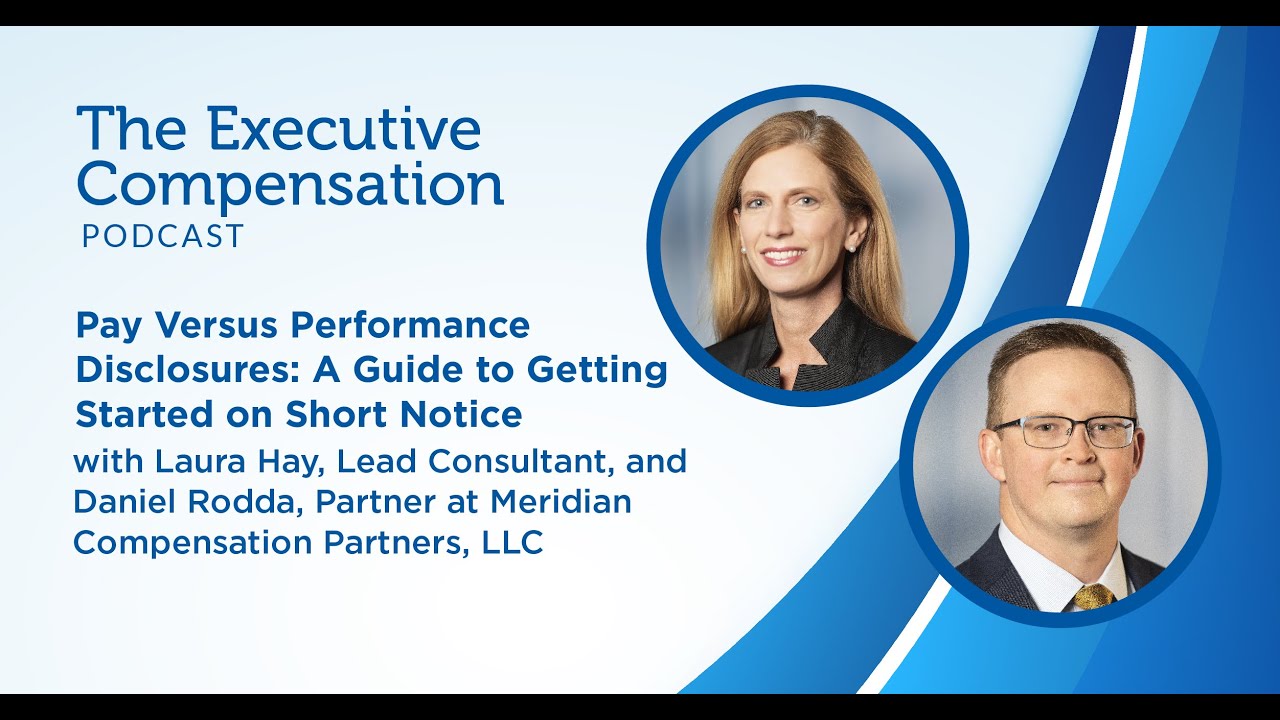 Pay Versus Performance Disclosures: A Guide to Getting Started on Short ...