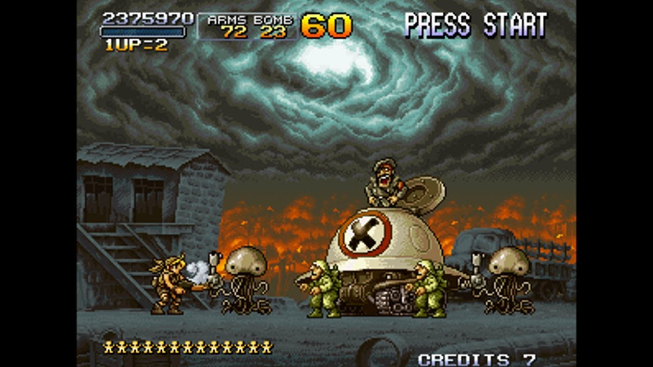 Metal Slug 2: Mission 6: I Wish to Believe in Love (Final Boss & Ending ...