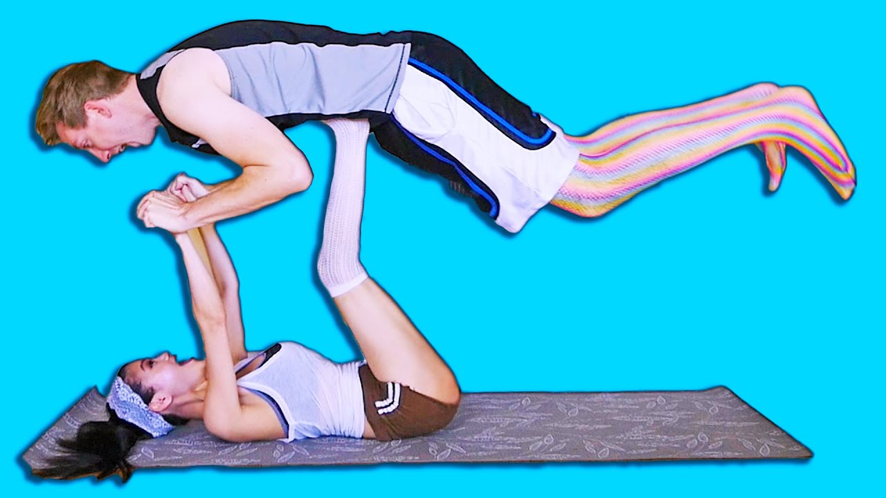 Yoga Challenge with my Boyfriend ft. Chad Wild Clay - YouTube