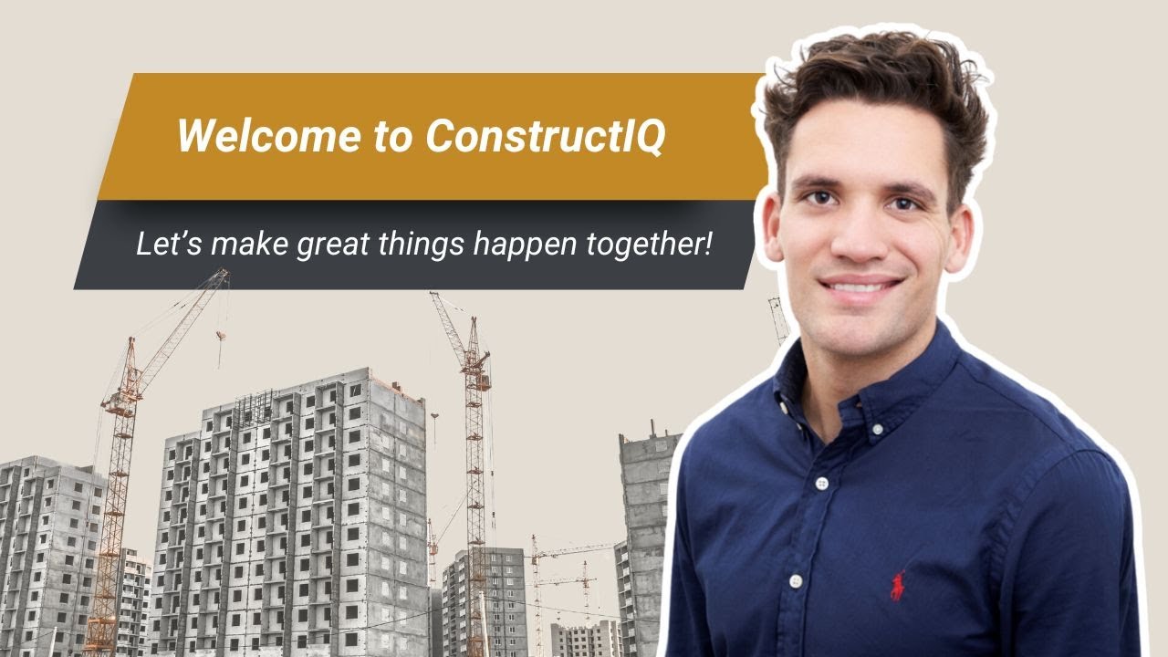 Introducing ConstructIQ - Outsourced Construction Services - YouTube