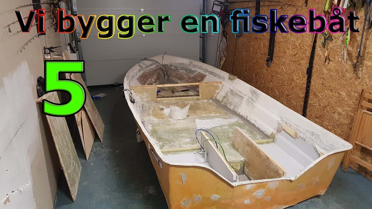 Vi bygger en fiskebåt (Crescent 425) - Del 5 - YouTube
