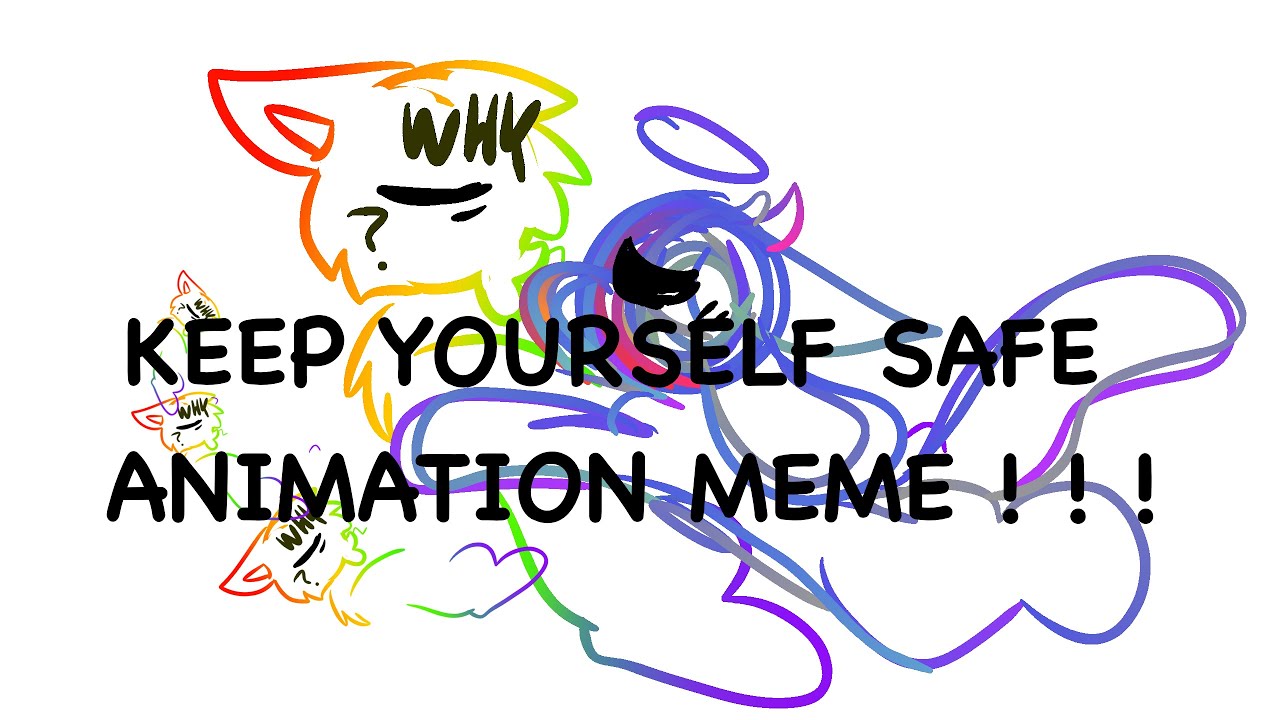 !FLASHING LIGHTS! KEEP YOURSELF SAFE ANIMATION MEME (TRIGGER WARNINGS ...