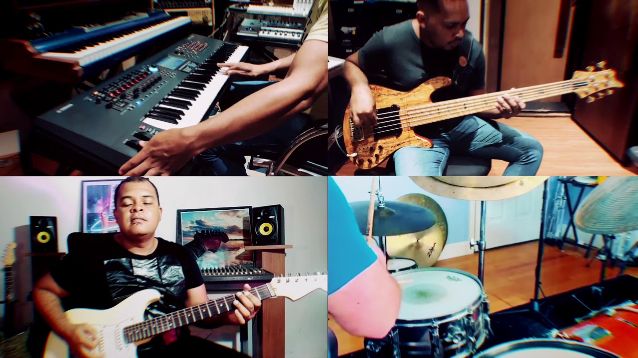 Collab na base do drummer Just Scott ,Feat Davidson Almeida and Sérgio ...