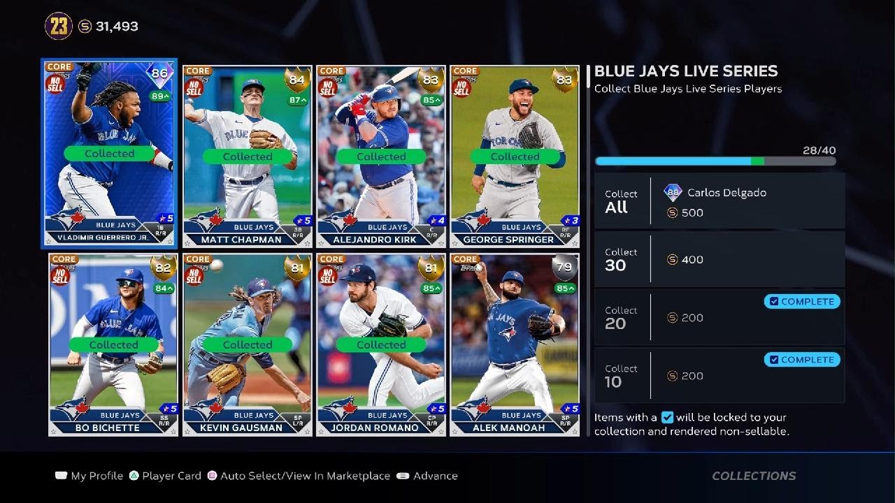 MLB The Show 23 live series collection update - YouTube