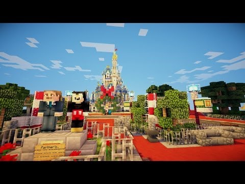Minecraft - Magic Kingdom Tour - YouTube