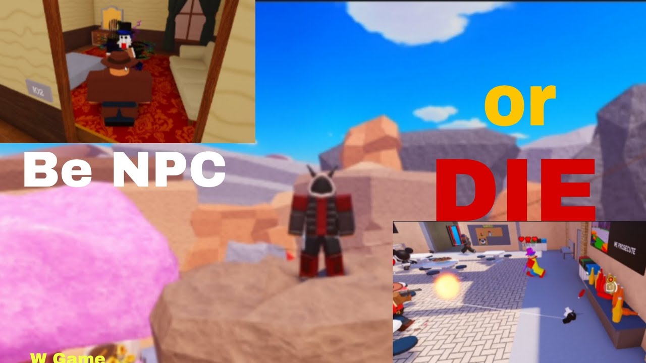 Extreme Hide and Seek|Be NPC or DIE! - YouTube