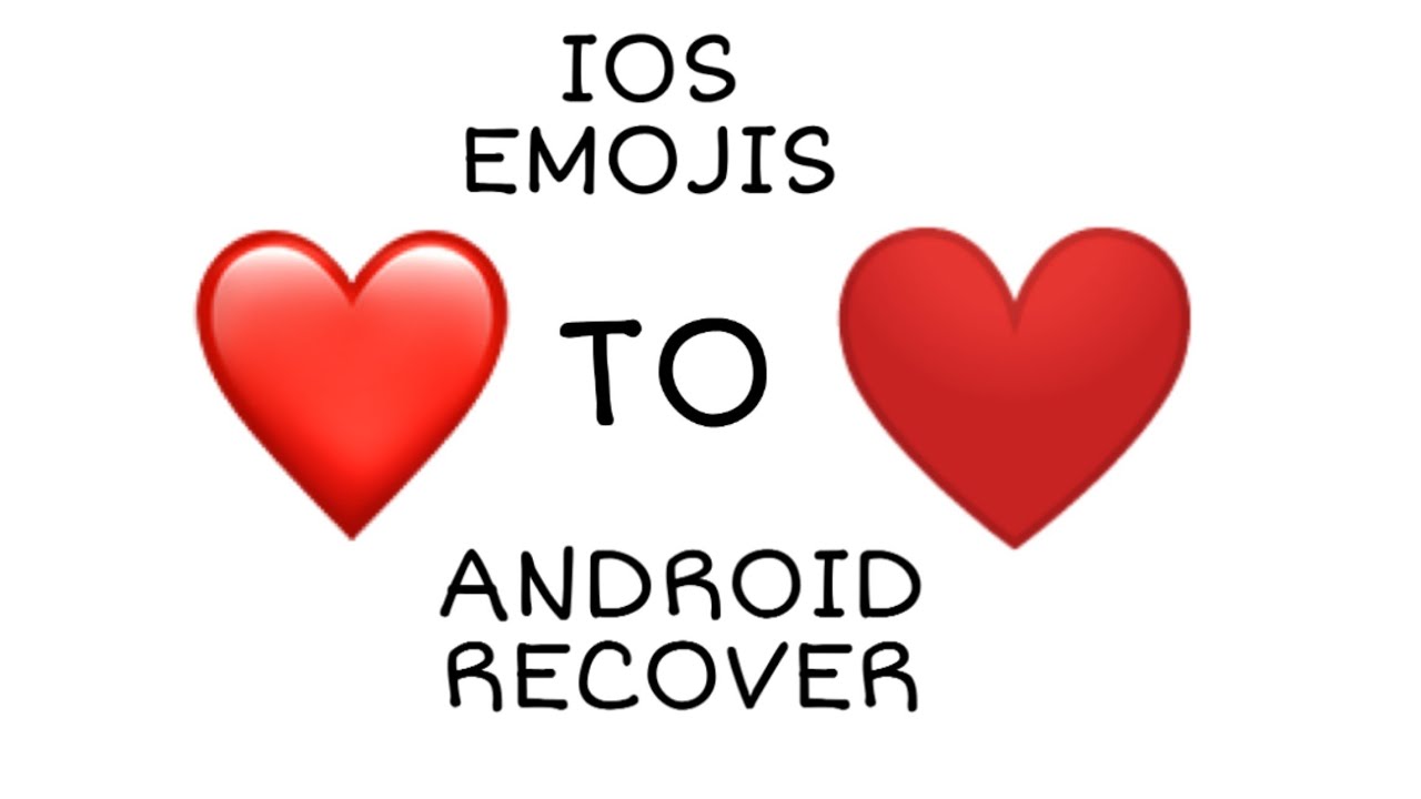 IOS EMOJIS TO ANDROID RECOVER 👍 - YouTube