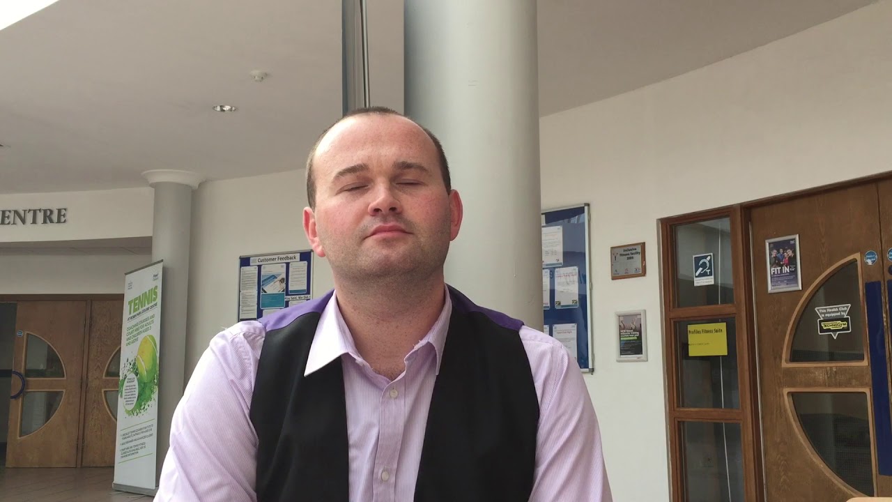 Post match interview with Mark Joyce after his 5-4 victory over Zhang ...