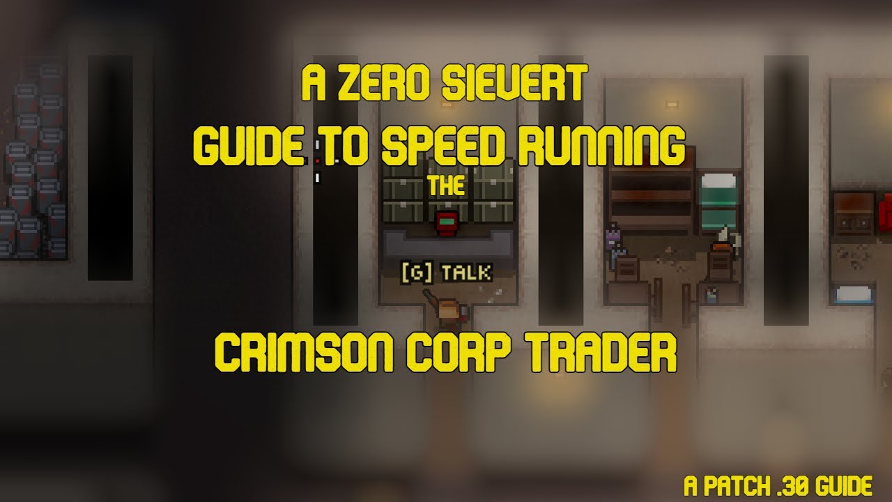 Speed Run the Crimson Trader: OutDated Guide. - YouTube
