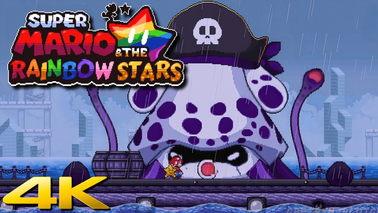 ⭐ Super Mario & The Rainbow Stars - Full Demo | 4K/60ᶠᵖˢ | #walkthrough ...