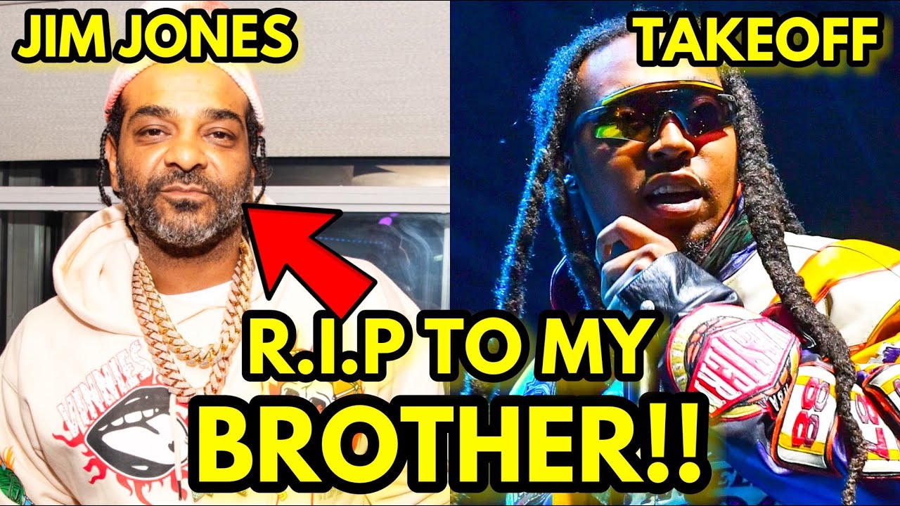 JIM JONES AND OTHER RAPPERS REACT TO TAKEOFF PASSING AWAY! - YouTube