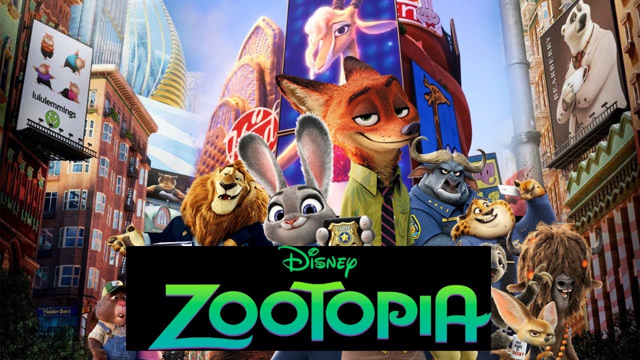 Zootopia: Zoo Kids Kids Cartoon Animation Movie - Disney Fantasy story ...