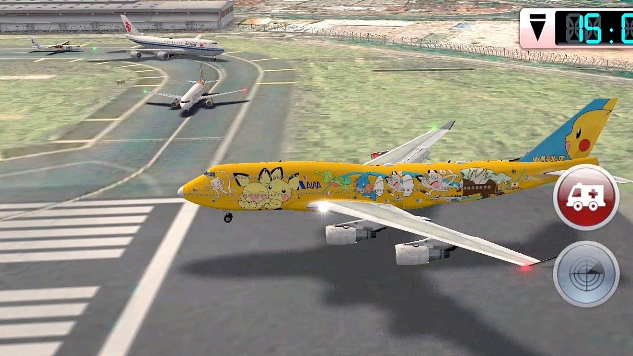 New Boeing 747 Pokemon Livery‼️Unmatched air traffic control new mod ...