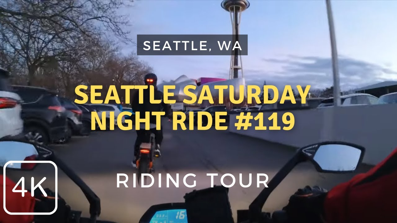 PEV's Through Downtown Seattle, WA on The Seattle Saturday Night Ride ...
