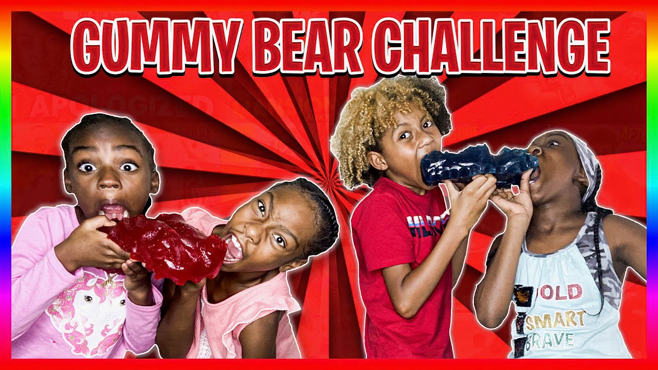 Gummy Bear Challenge - YouTube