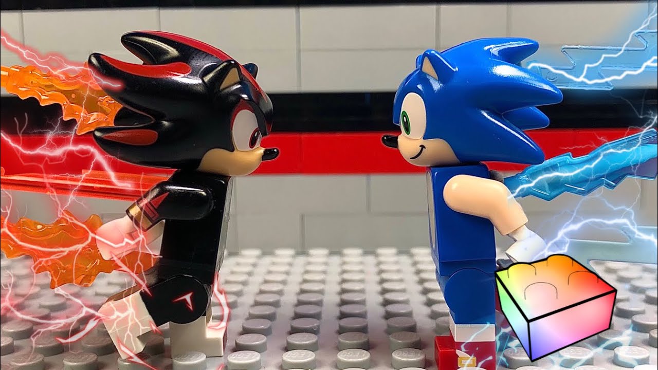 Lego Sonic Vs. Shadow (Stop Motion) - YouTube