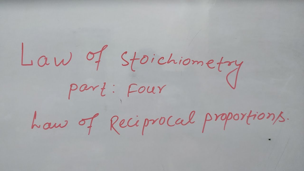 19 June 2020. law of reciprocal proportion. - YouTube