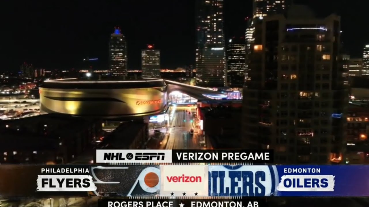 Flyers vs Oilers NHL On ESPN Intro/Theme 10/15/24 | NHL 2024 - YouTube